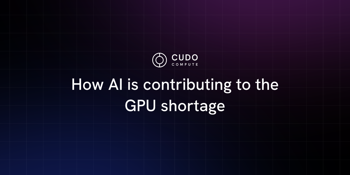 How AI is contributing to the GPU shortage