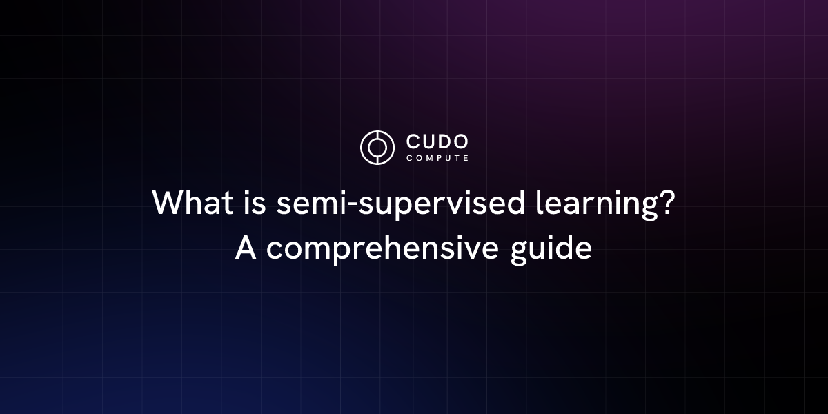 What is semi-supervised learning?