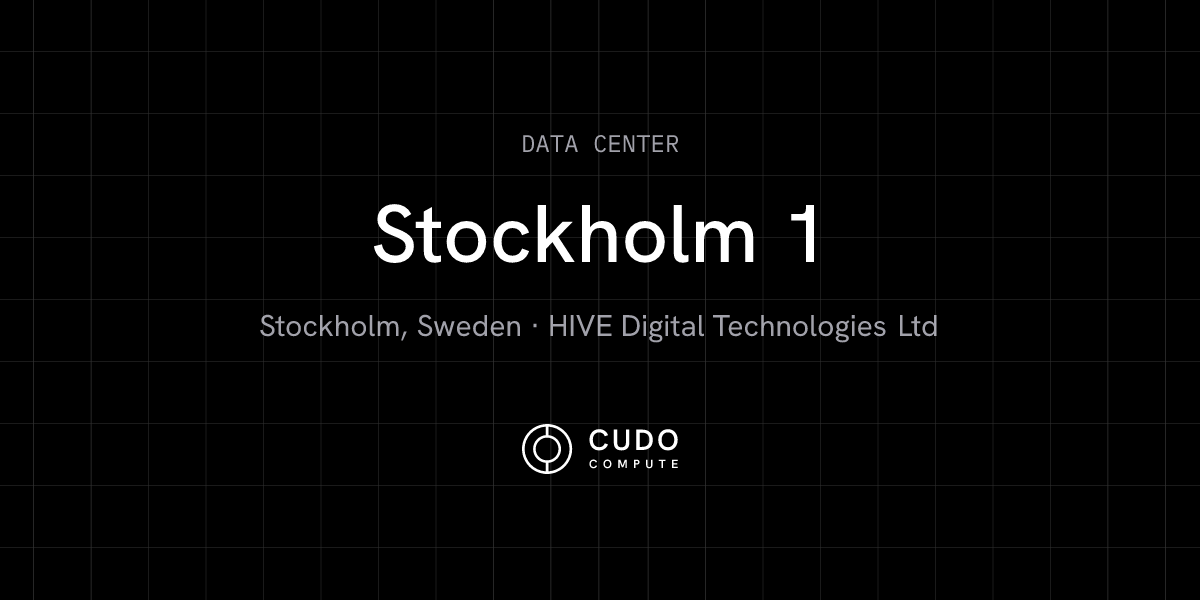 Stockholm 1 | Data centers