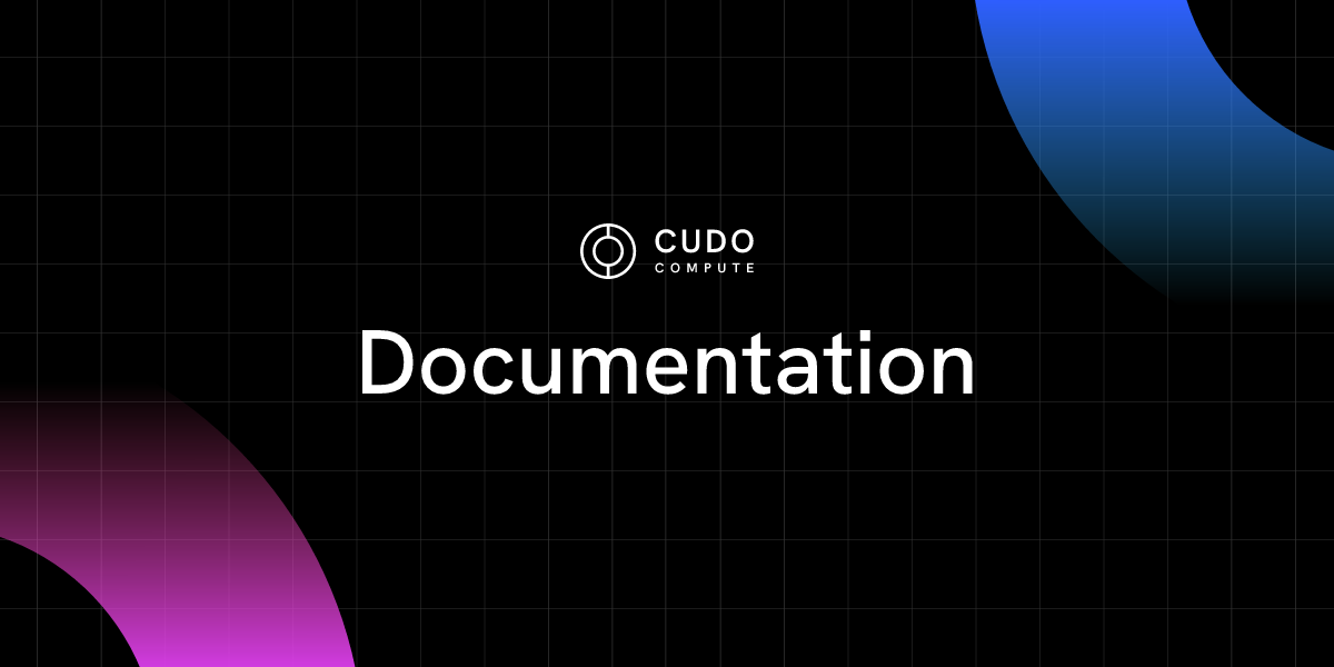 Manage a virtual machine - Virtual machines - CUDO Compute Docs Manage a virtual machine - Virtual machines - CUDO Compute Docs