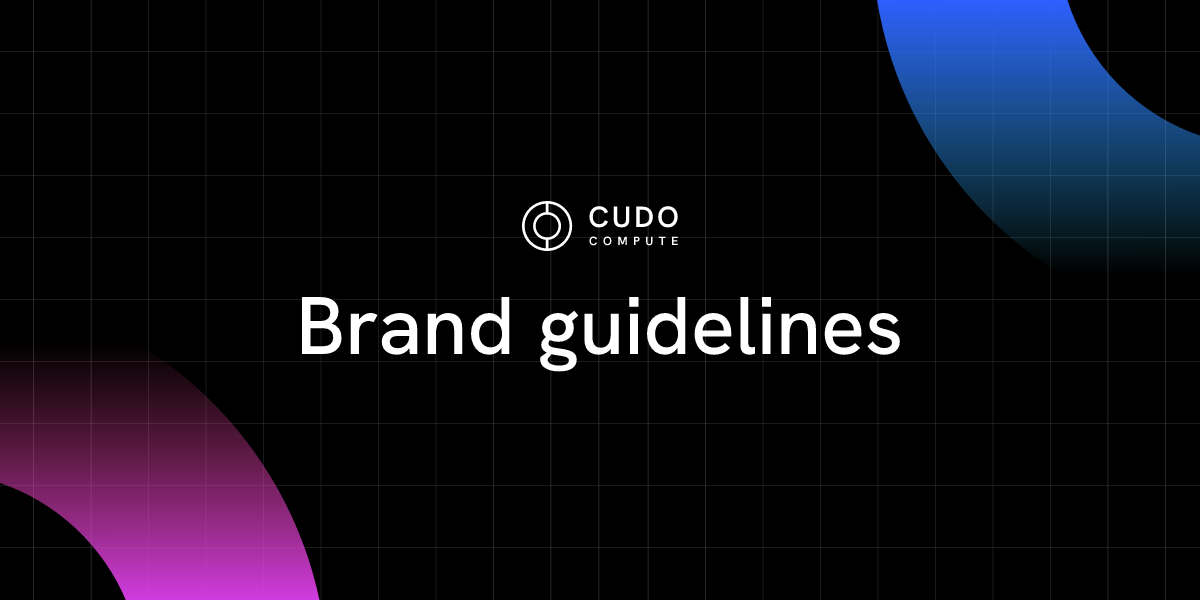 Brand guidelines