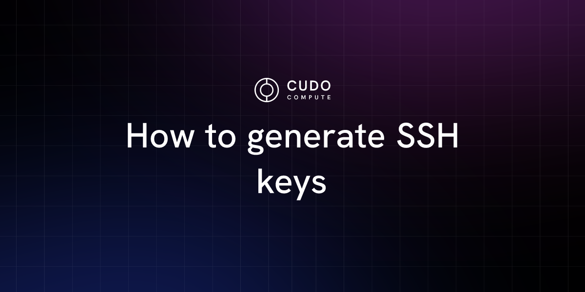 How To Generate Ssh Keys Tutorial